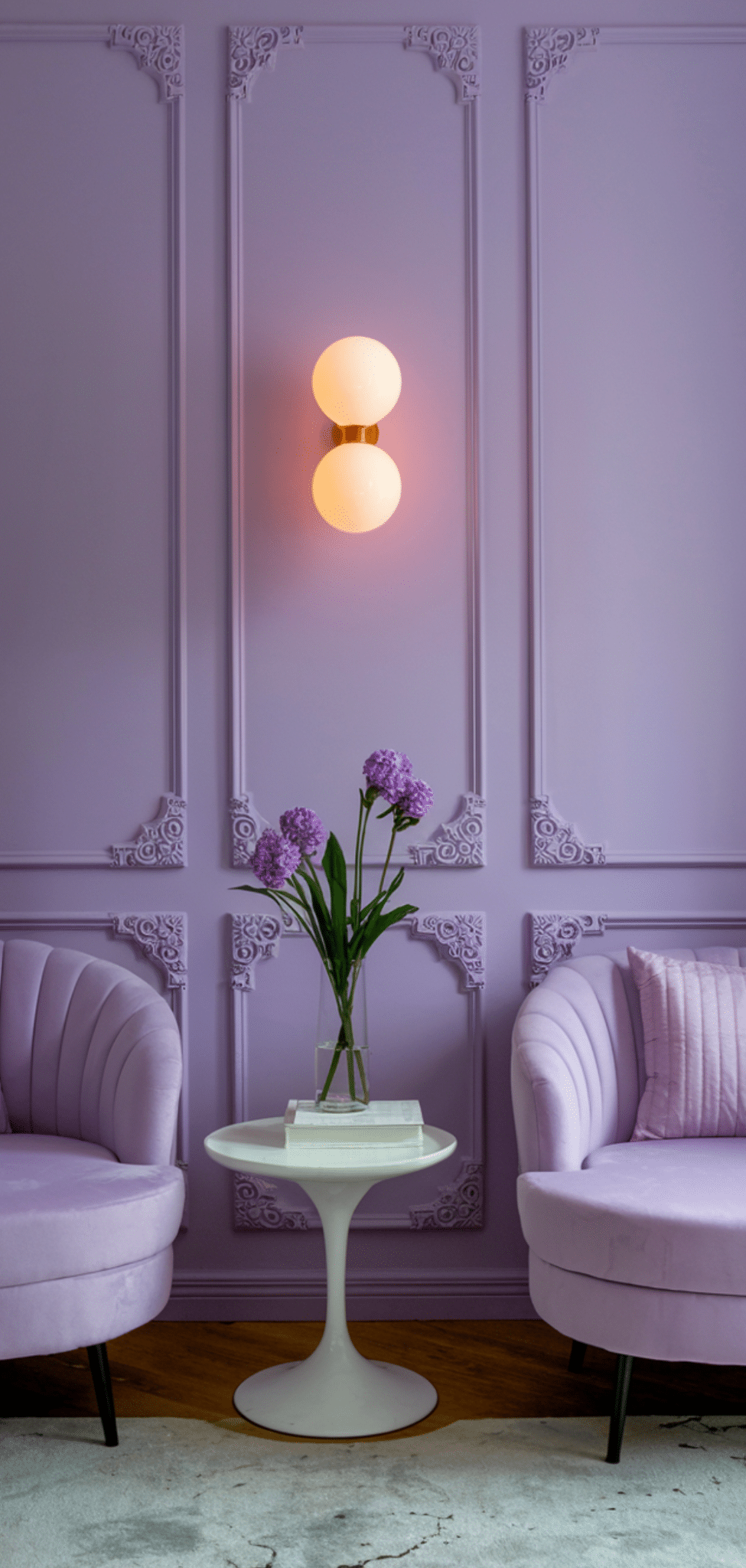 16 Genius Lavender Apartment Inspirations - The Mega Mom