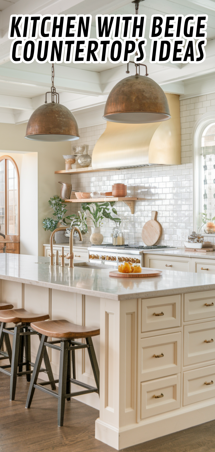 15 Kitchen with Beige Countertops Ideas You'll Love - The Mega Mom