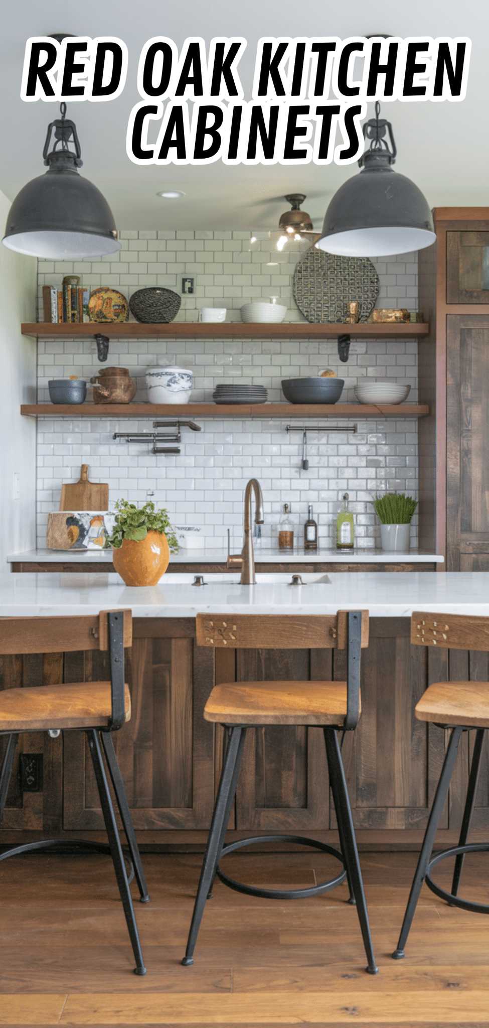 16 Perfect Red Oak Kitchen Cabinets - The Mega Mom