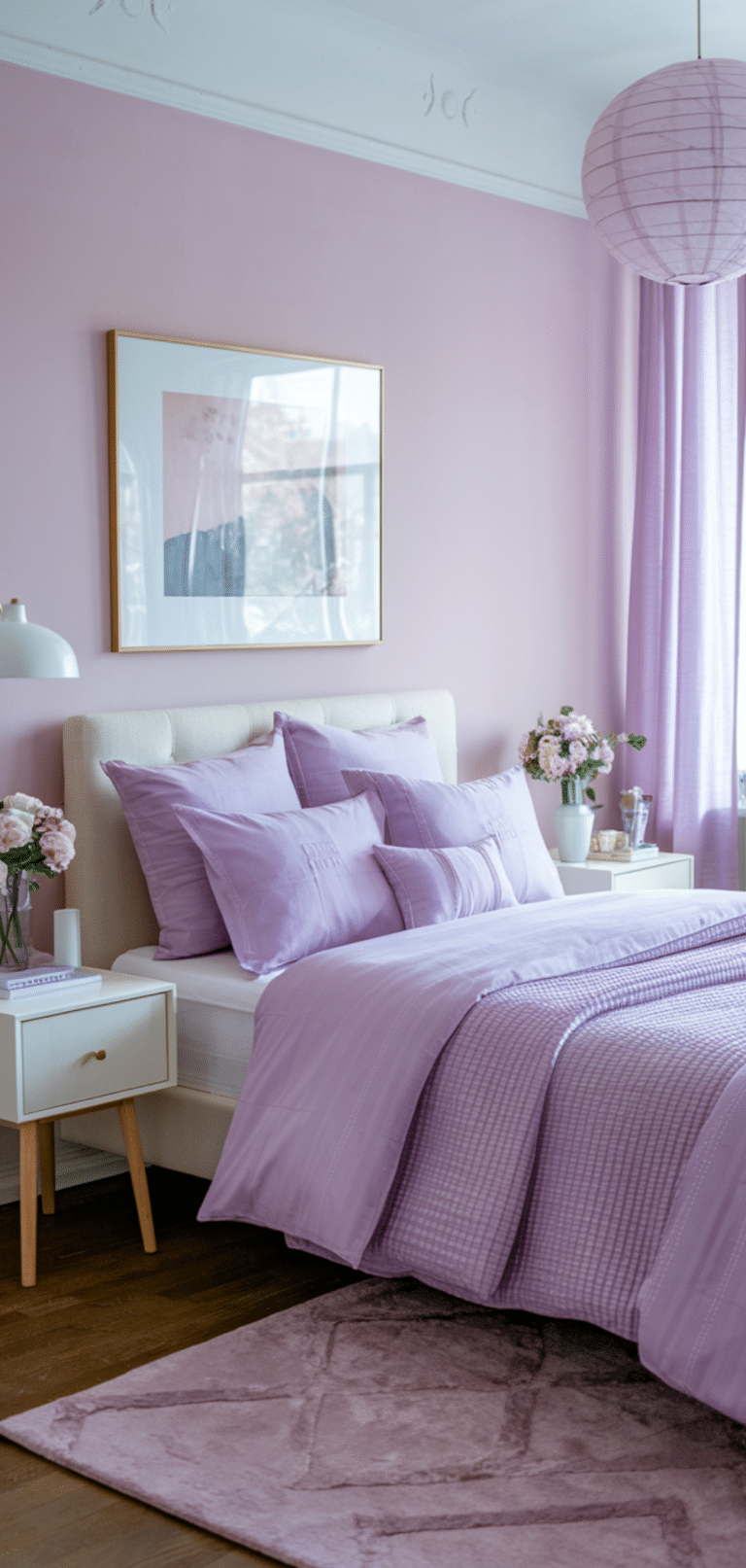 16 Genius Lavender Apartment Inspirations - The Mega Mom