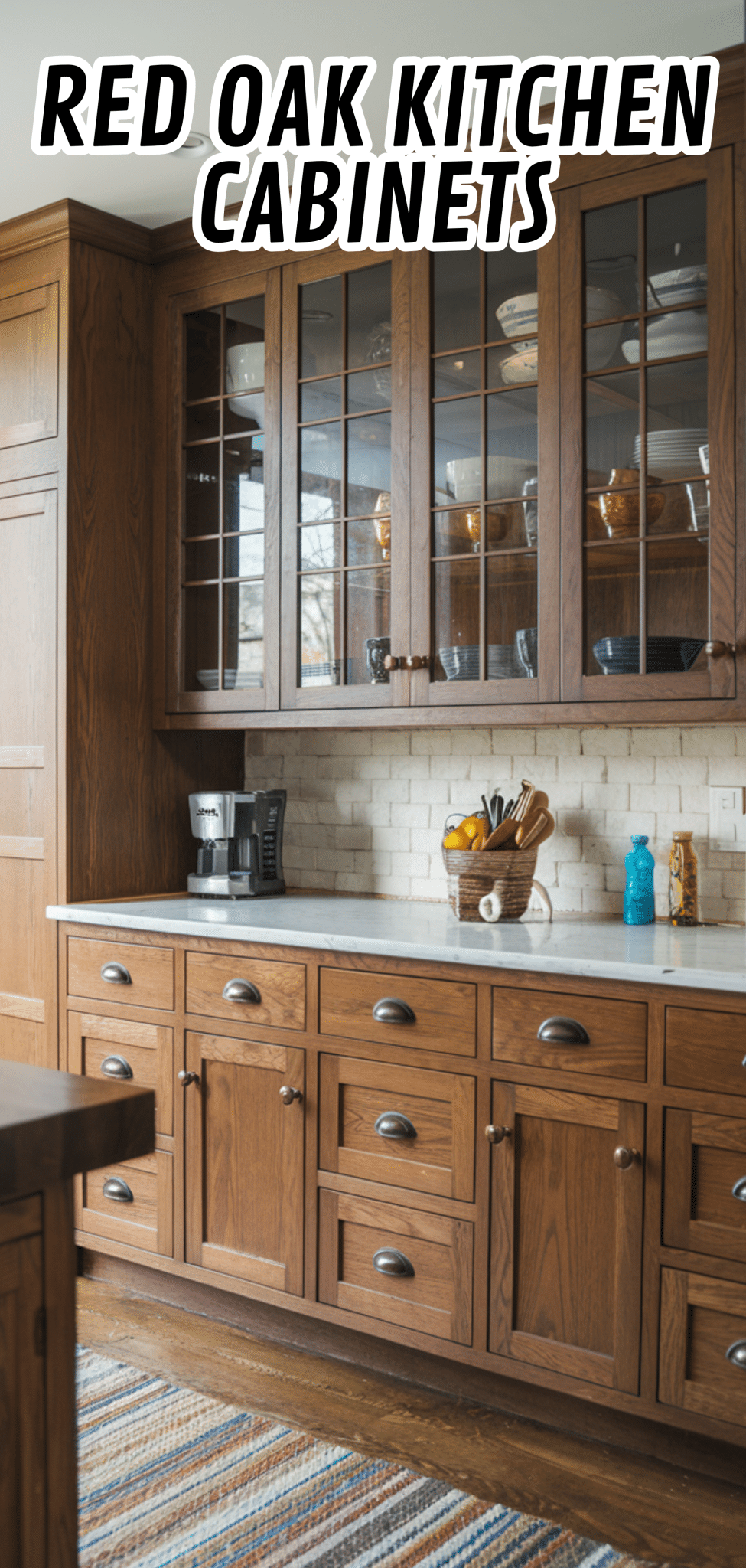 16 Perfect Red Oak Kitchen Cabinets - The Mega Mom