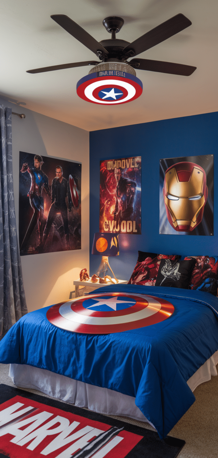 14 Perfect Marvel Bedroom Ideas - The Mega Mom