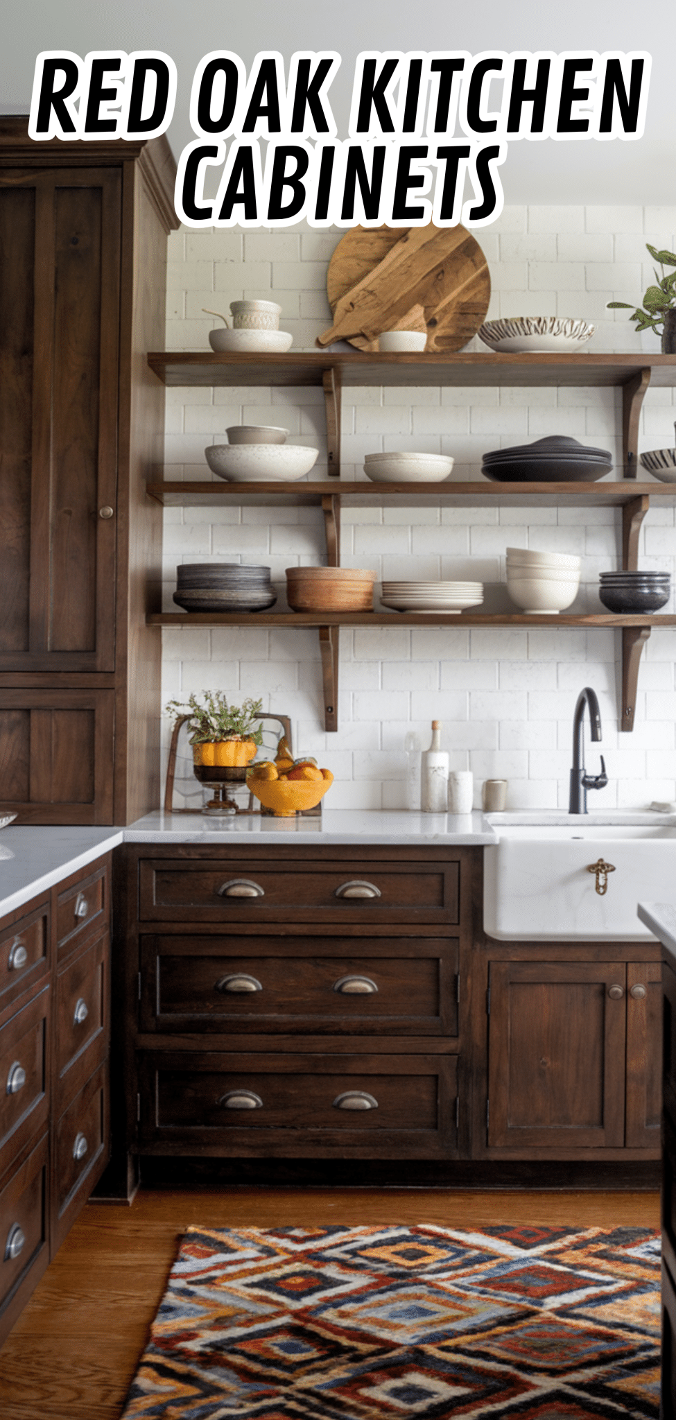 16 Perfect Red Oak Kitchen Cabinets - The Mega Mom