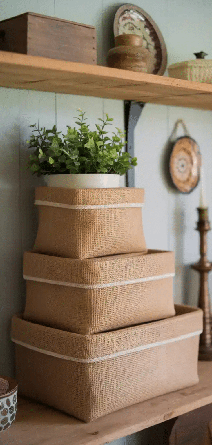 13 Stunning Burlap Projects - The Mega Mom