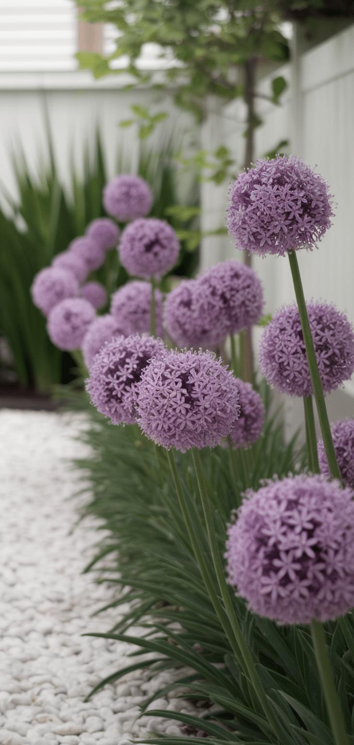 17 Gorgeous Allium Garden Ideas - The Mega Mom