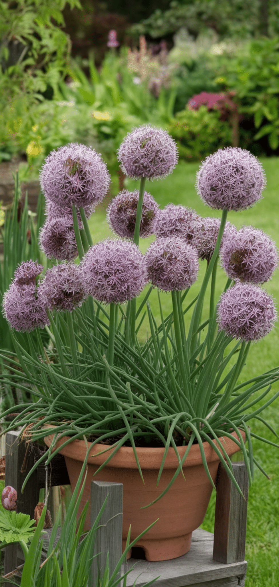17 Gorgeous Allium Garden Ideas - The Mega Mom