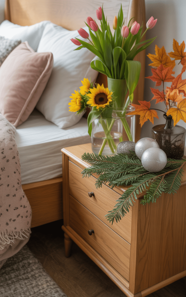 16 Stunning Nightstand Decor Ideas - The Mega Mom