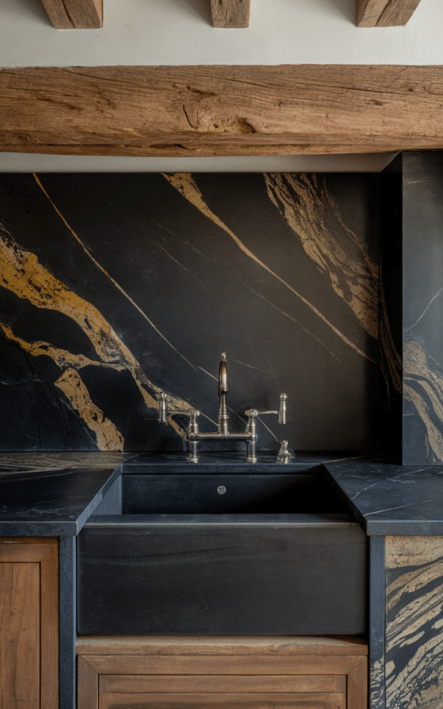 16 Stunning Dark Rustic Kitchen Ideas - The Mega Mom