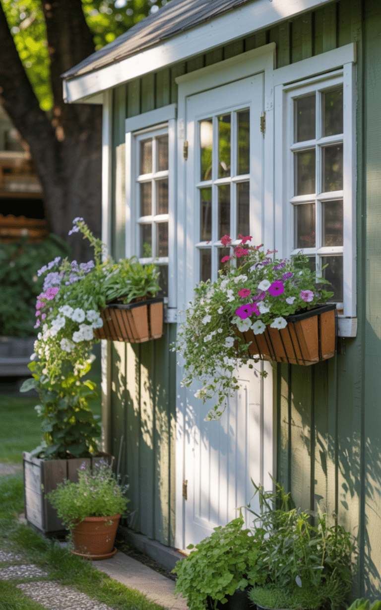 17 Charming Cottage Style She-Shed Ideas - The Mega Mom
