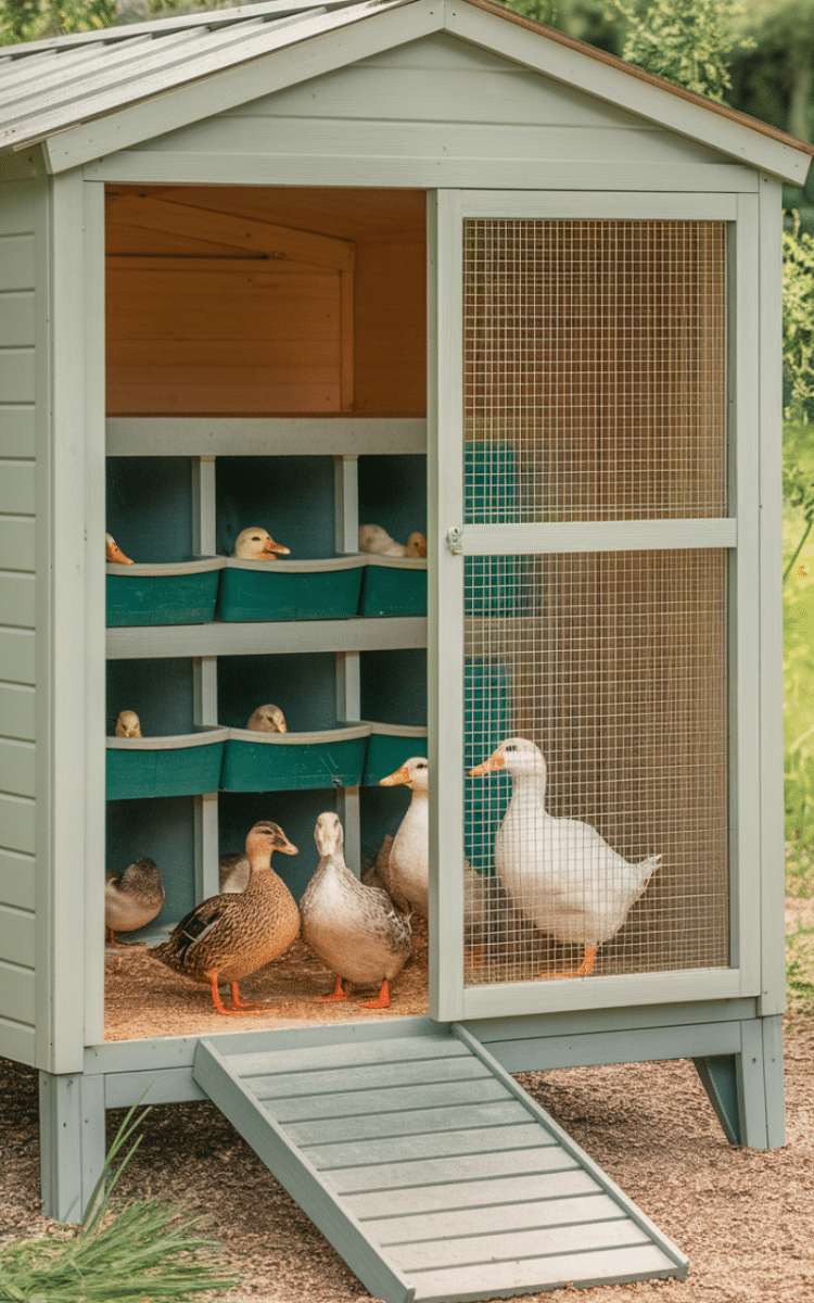 17 Top Duck Coop Features for Happy Ducks - The Mega Mom