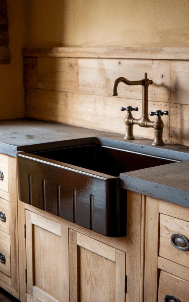 16 Stunning Dark Rustic Kitchen Ideas - The Mega Mom