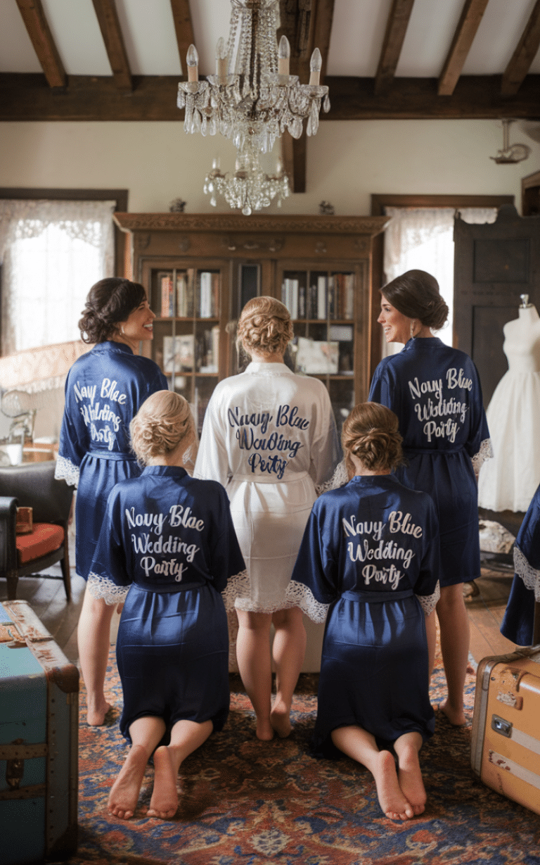 18 Amazing Navy Blue Wedding Party - The Mega Mom