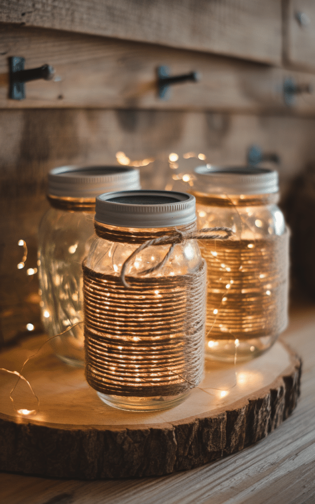 17 Charming Rustic Barn Wedding Table Decor with Fairy Lights - The ...