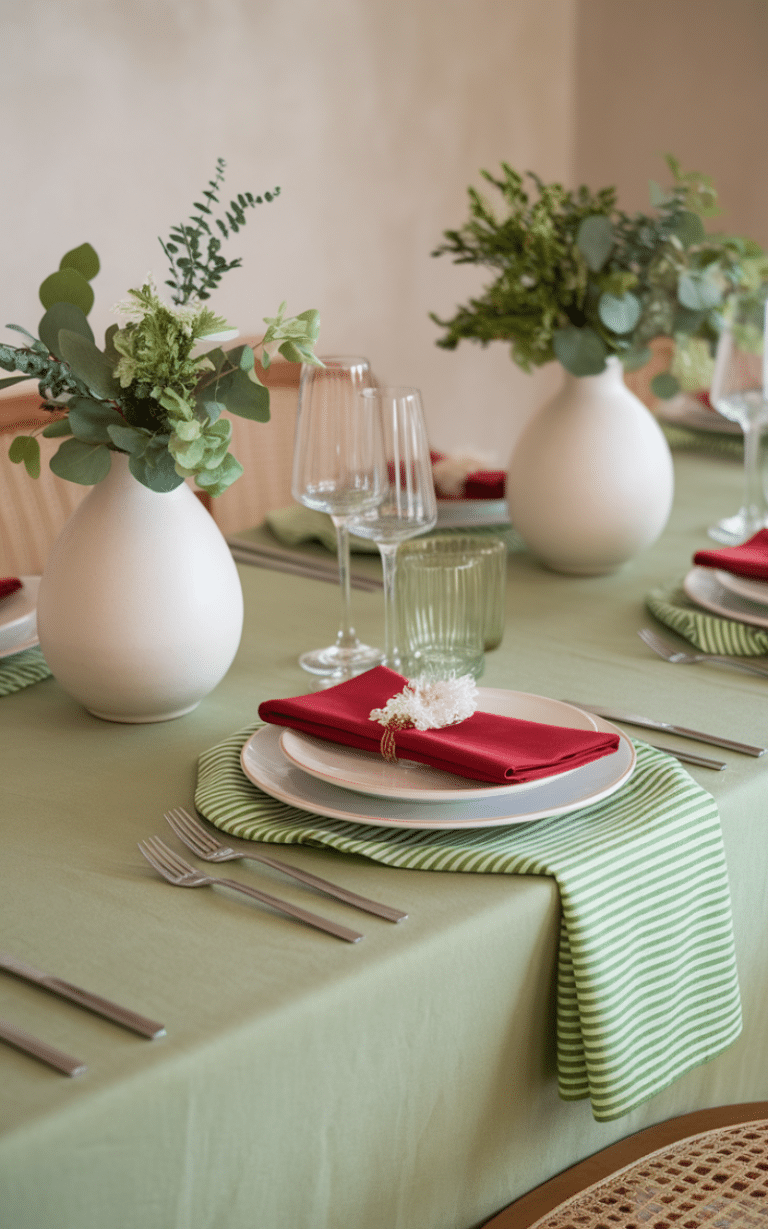 18 Inspiring Green Tablescape Ideas - The Mega Mom