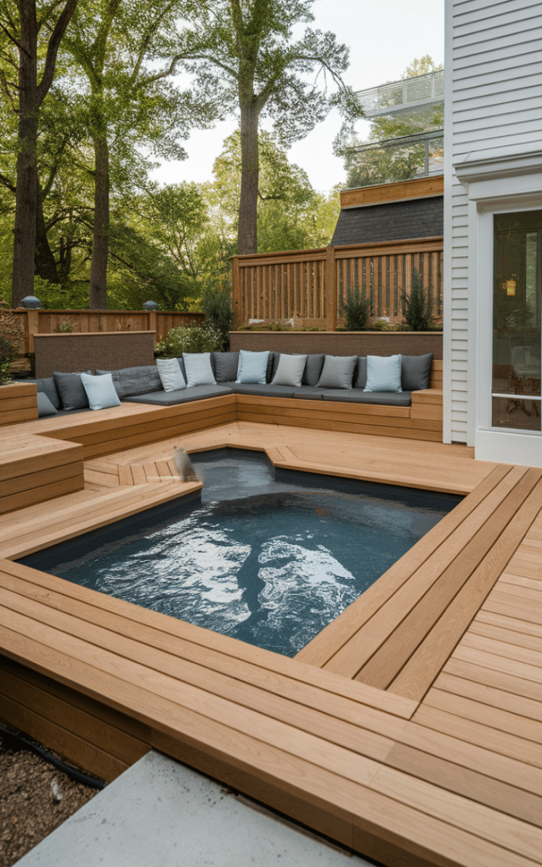 18 Creative Small Backyard Mini Pool Ideas - The Mega Mom