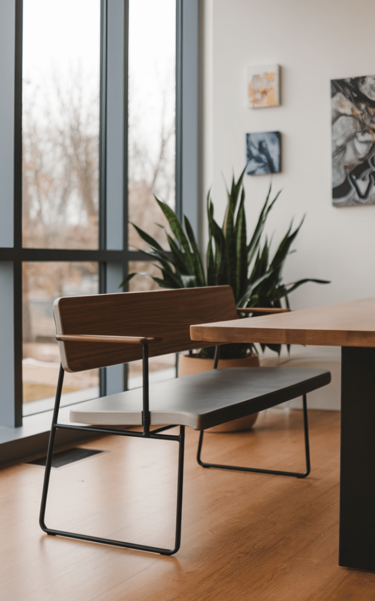 13 Perfect Against Wall Dining Bench Ideas - The Mega Mom