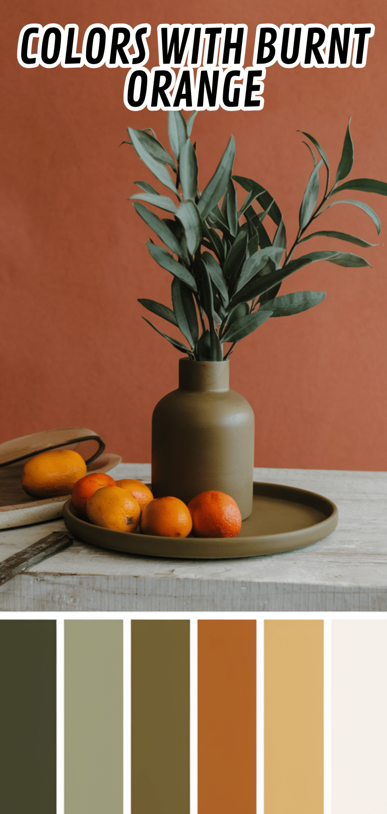 18 Best Colors With Burnt Orange - The Mega Mom