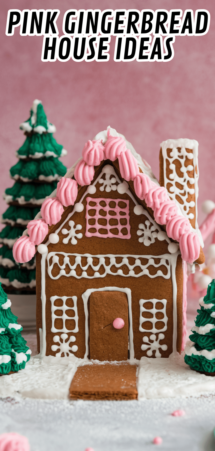18 Amazing Pink Gingerbread House Ideas - The Mega Mom