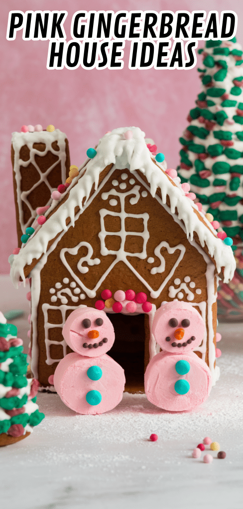 18 Amazing Pink Gingerbread House Ideas - The Mega Mom