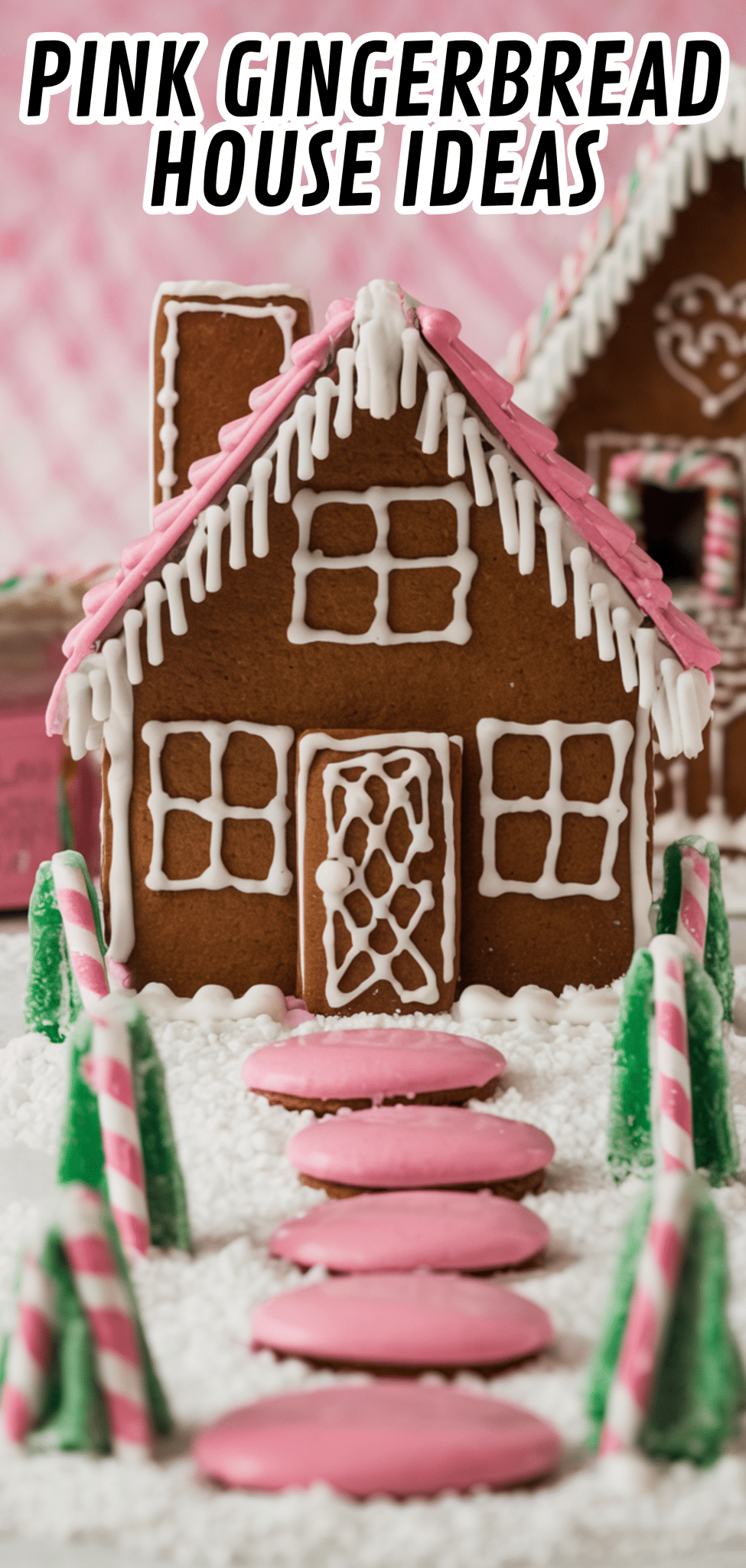 18 Amazing Pink Gingerbread House Ideas - The Mega Mom