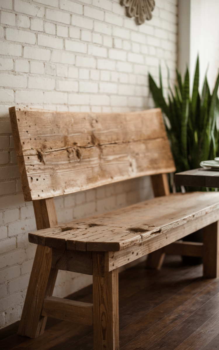 13 Perfect Against Wall Dining Bench Ideas - The Mega Mom