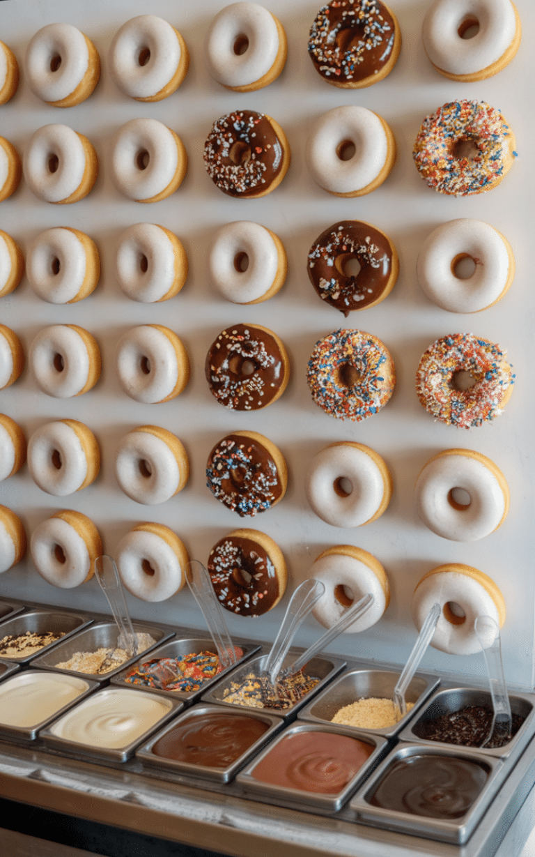 18 Delicious Donut Wall Ideas - The Mega Mom