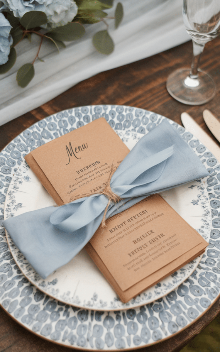 18 Best Rustic Dusty Blue Wedding Theme - The Mega Mom