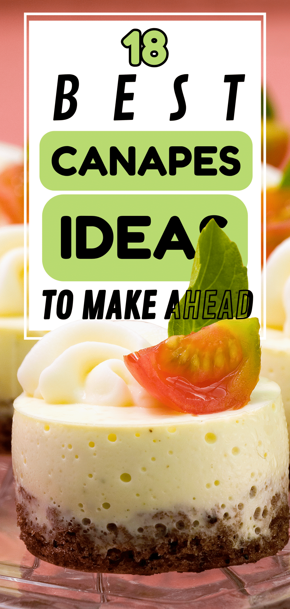 18 Best Canapes Ideas To Make Ahead - The Mega Mom