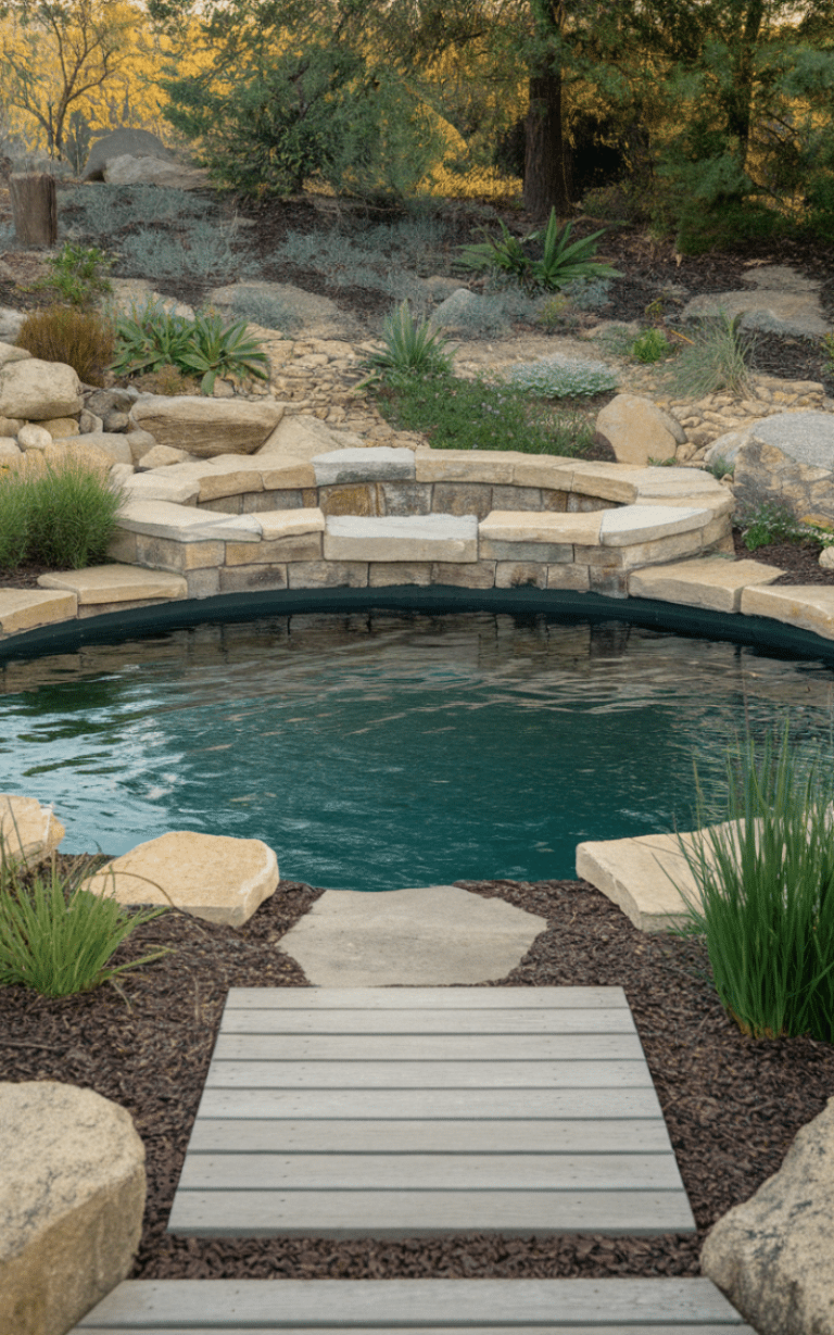 17 Natural Swimming Pools Designs - The Mega Mom