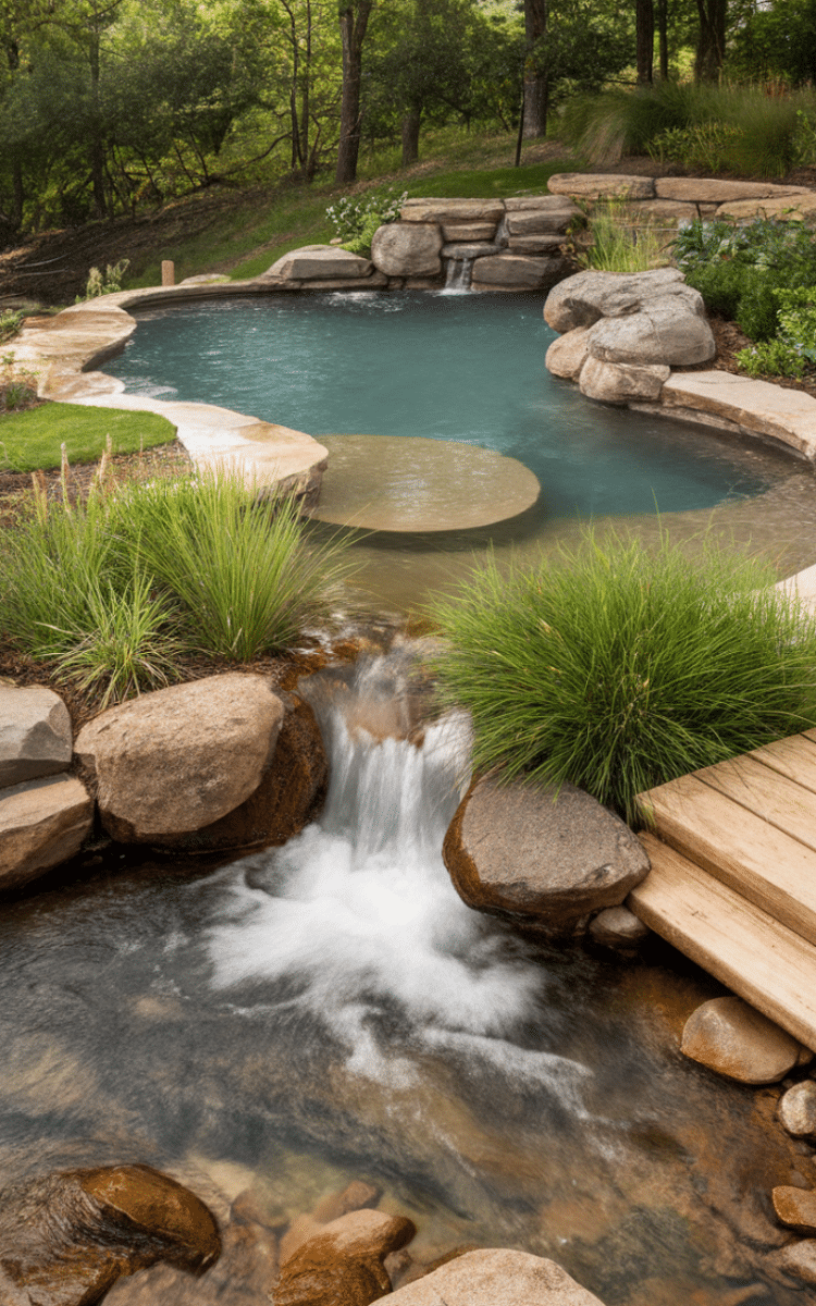 17 Natural Swimming Pools Designs - The Mega Mom