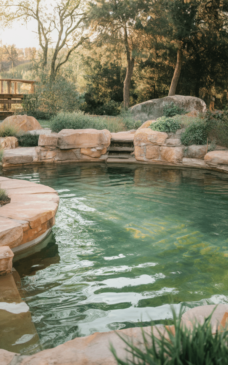 17 Natural Swimming Pools Designs - The Mega Mom